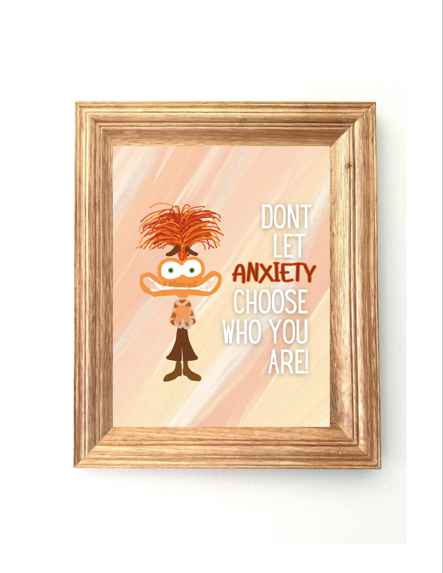 Inside Out 2 Anxiety. Cute Inspirational Quote. Anxiety From Inside Out ...