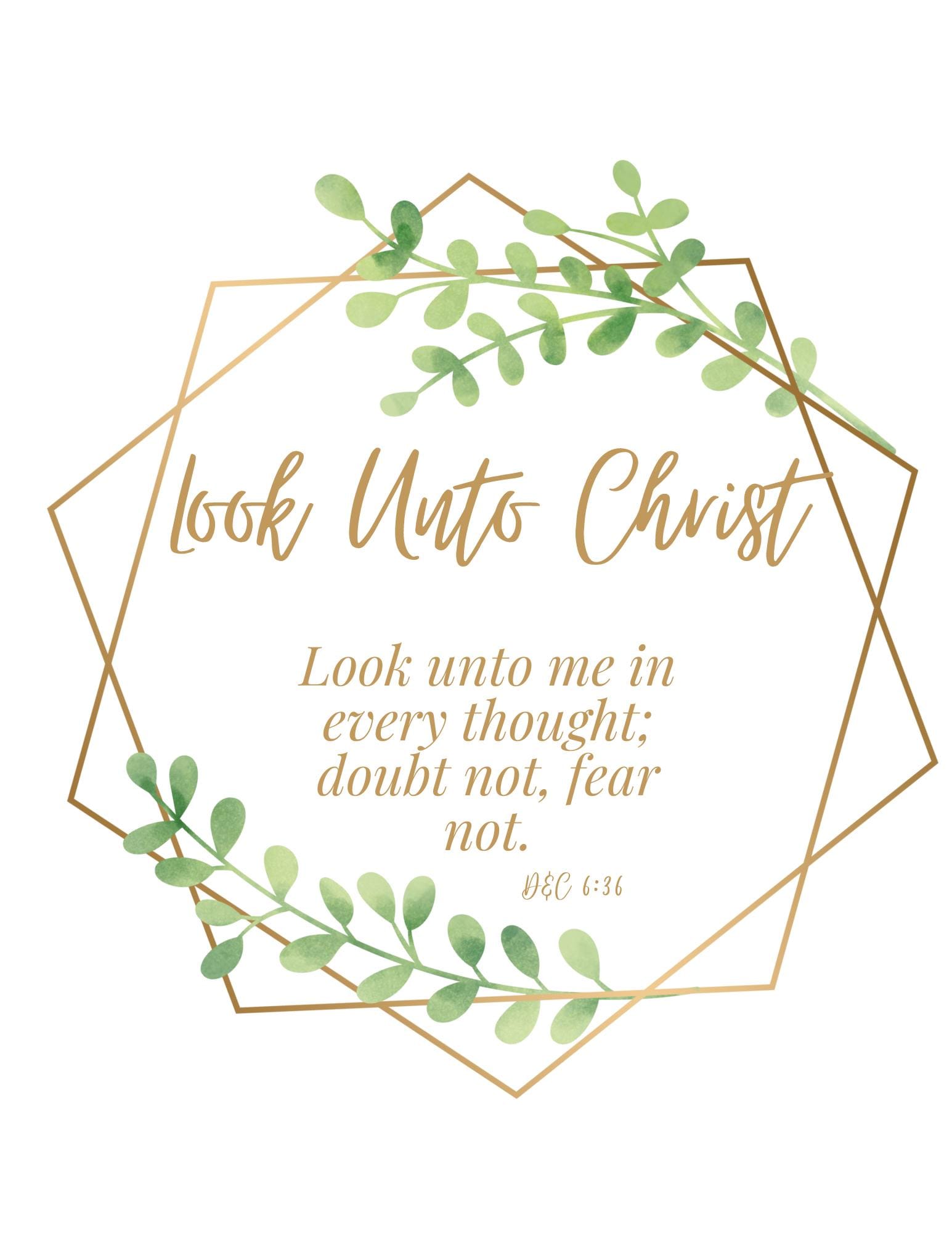 Look Unto Christ 2025 LDS Youth Theme for the Church of Jesus Christ of ...