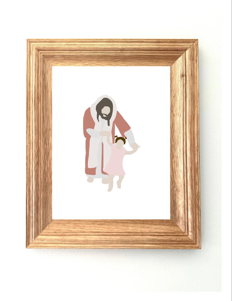 Jesus Christ Drawing. Personal Portrait. Add Photo of Loved One With ...