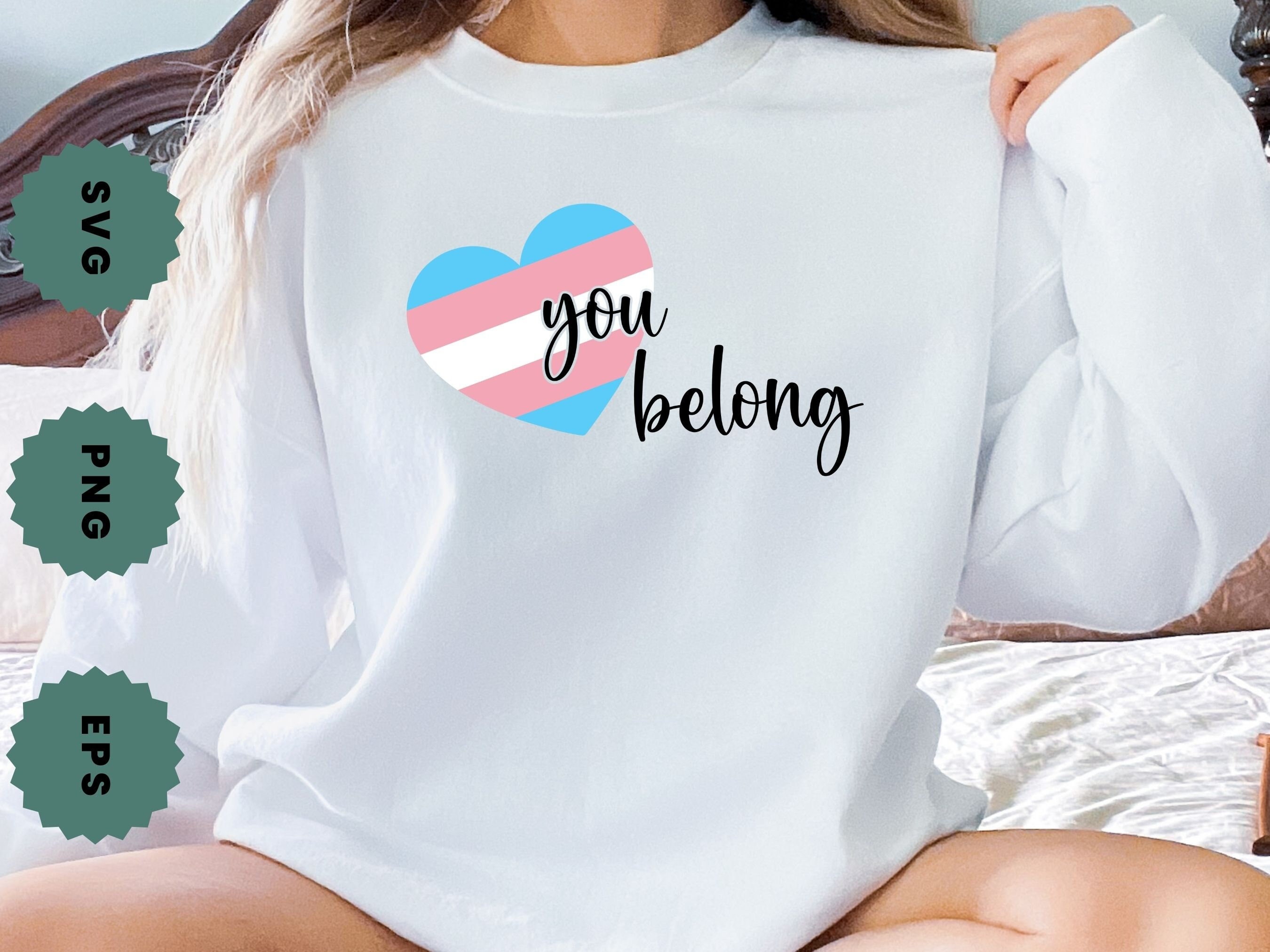 You Belong Svg Pride Svg Trans Svg Gay Svg Trans Heart - Etsy Australia
