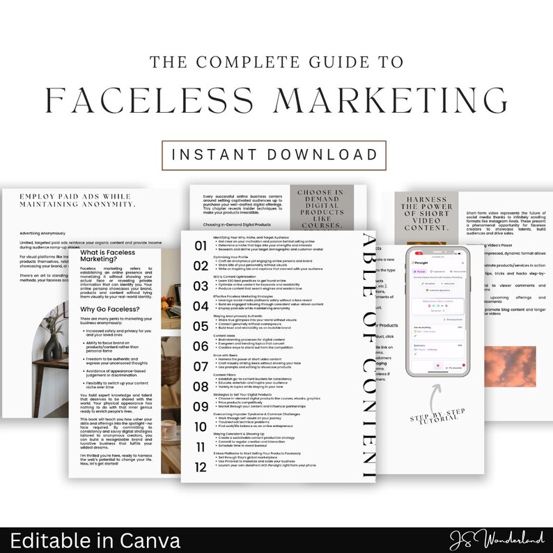 The Complete Guide to Faceless Marketing| Faceless Digital Marketing ...