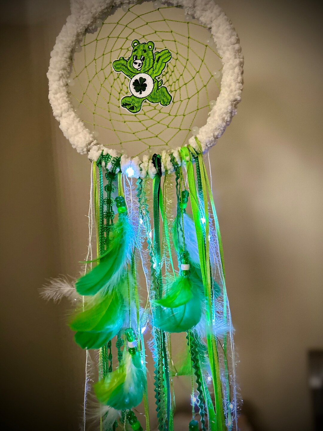 Good Luck Care Bear Night Light Dreamcatcher - Etsy