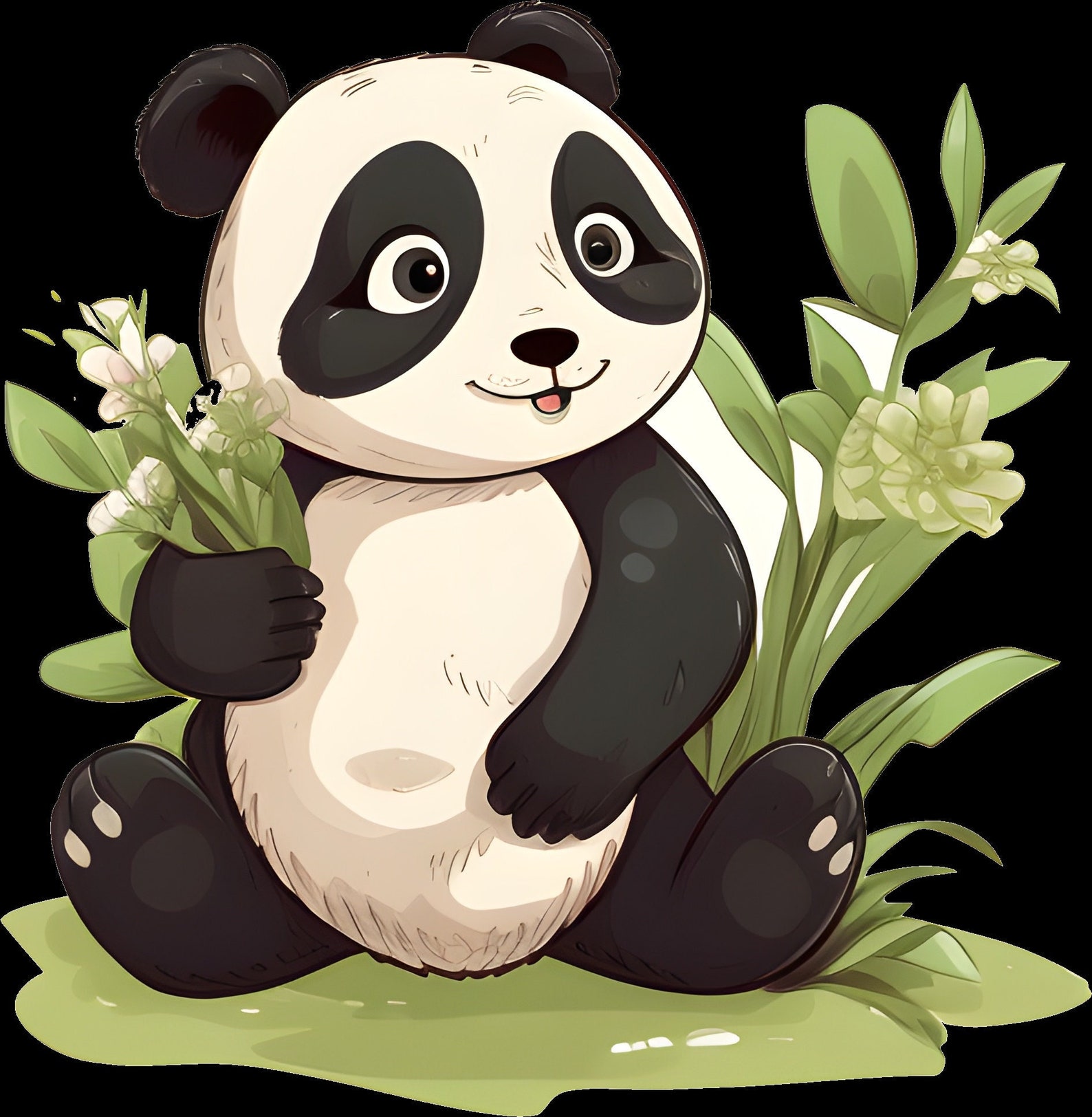 Baby Panda Clipart, Panda Png, Cute Panda Clipart, Cute Panda Clip Art ...