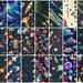 Huge Pack (130 Pcs) of Cosmos Seamless Pattern, Universe Astronauts ...