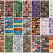 Huge Pack (180 Pcs) of Brick Seamless Pattern, Game, Rustic, Vintage ...
