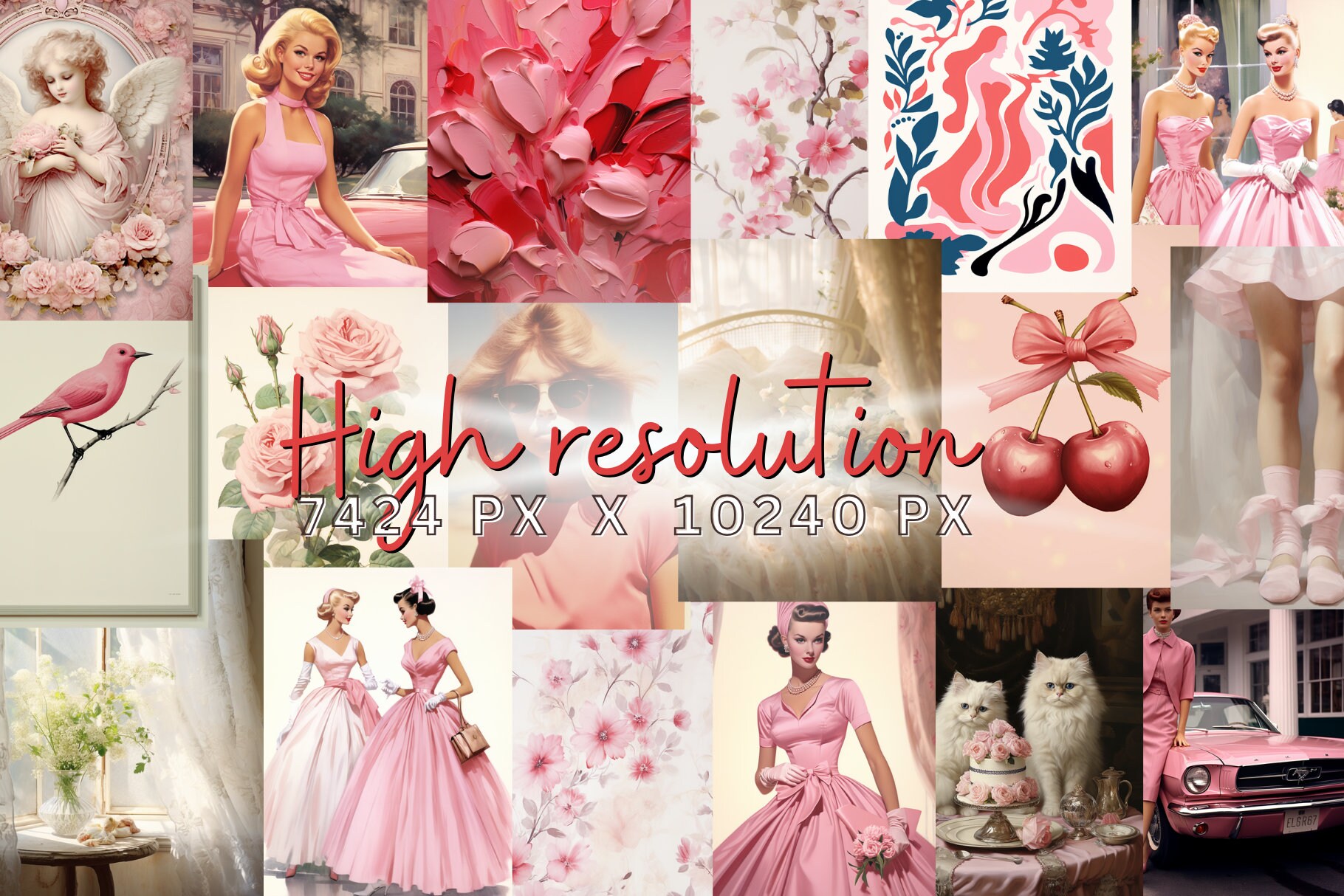 50 Girl Coquette Posters Coquette Room Decor Old Hollywood - Etsy