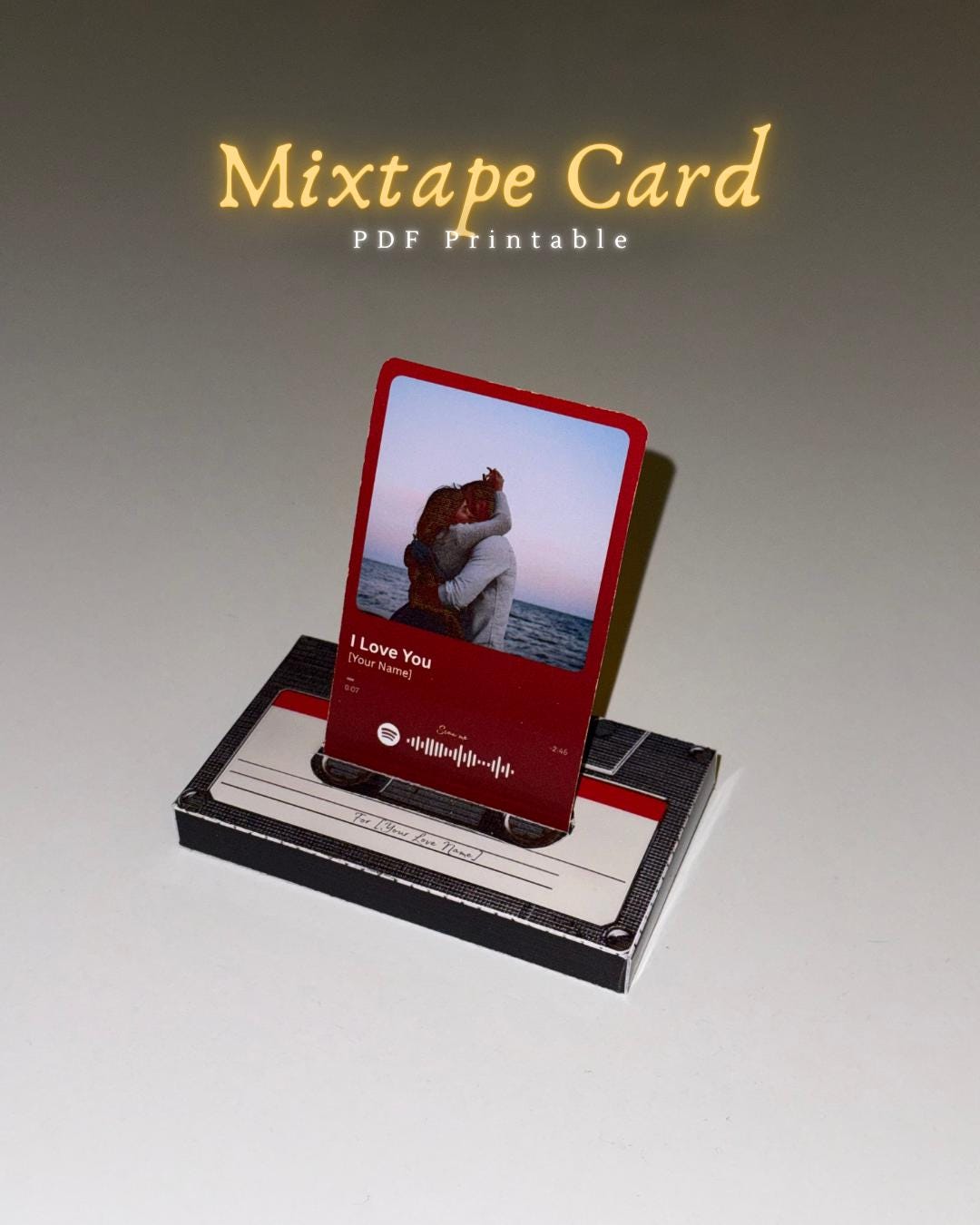 Paper DIY Song Photo Plaque Mixtape Spotify Album Cover Music Playlist ...
