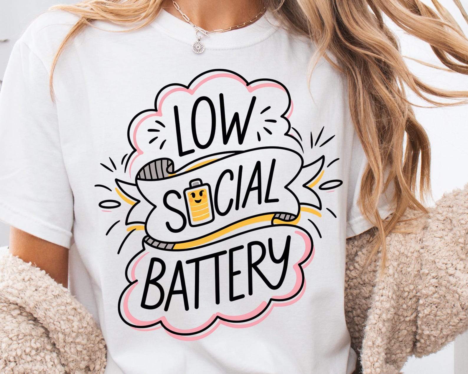Low Social Battery PNG, Introvert Aesthetic Digital Download, Funny ...