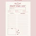 Dessert Recipe Card - Etsy