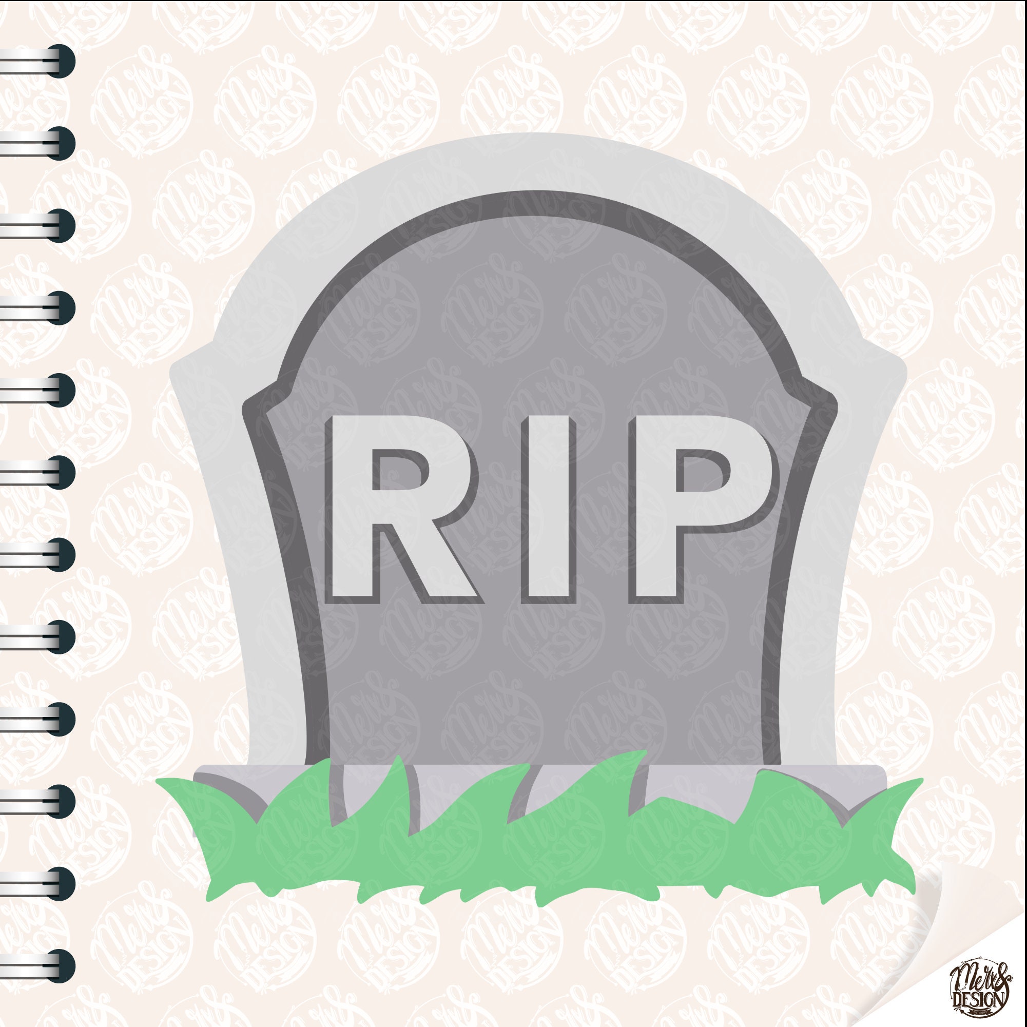 RIP Emote - Cartoon Tombstone | Grave Emote for Twitch & Discord - Etsy