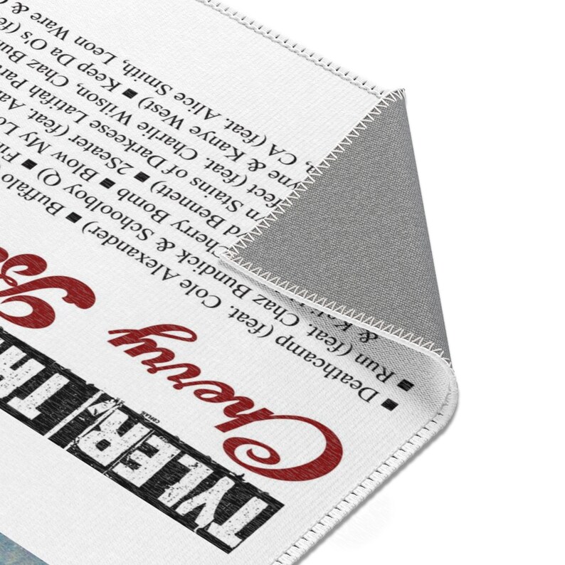 Tyler the Creator's Cherry Bomb Album Rug - Etsy