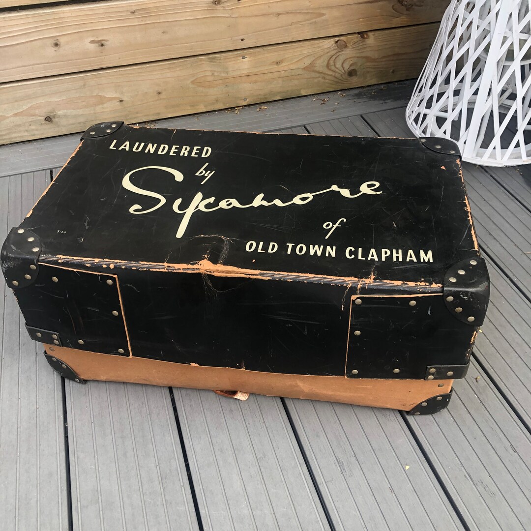 Vintage Retro 1950s Laundry Box Old Town Clapham - Etsy UK