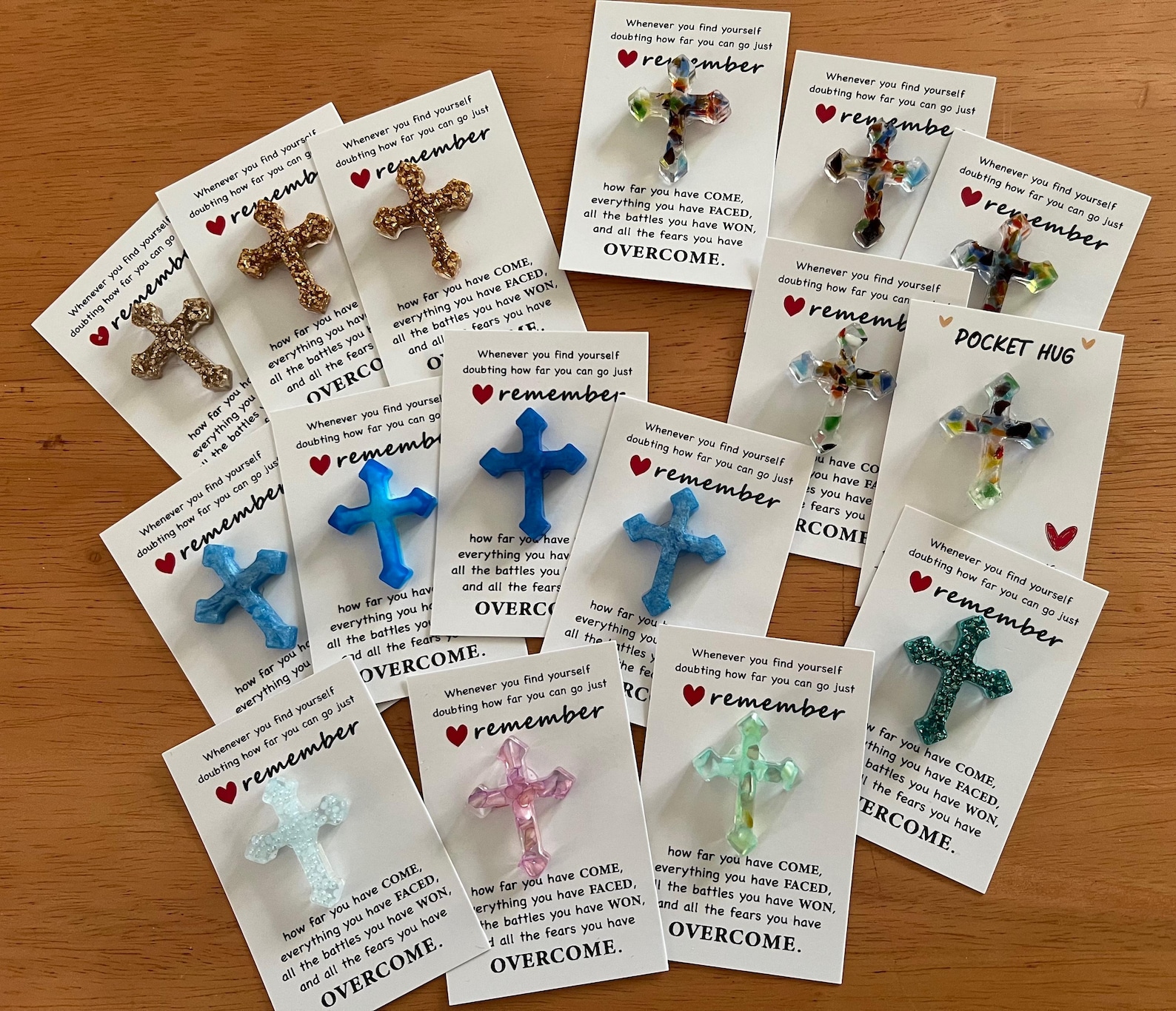 Small but Mighty! Pocket Cross Provides Spiritual Support Wherever You ...