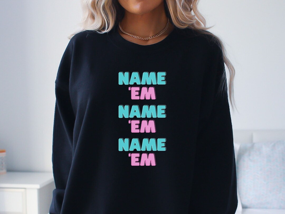 Sutton Stracke Name Em, RHOBH Sweatshirt,, Real Housewives of Beverly ...