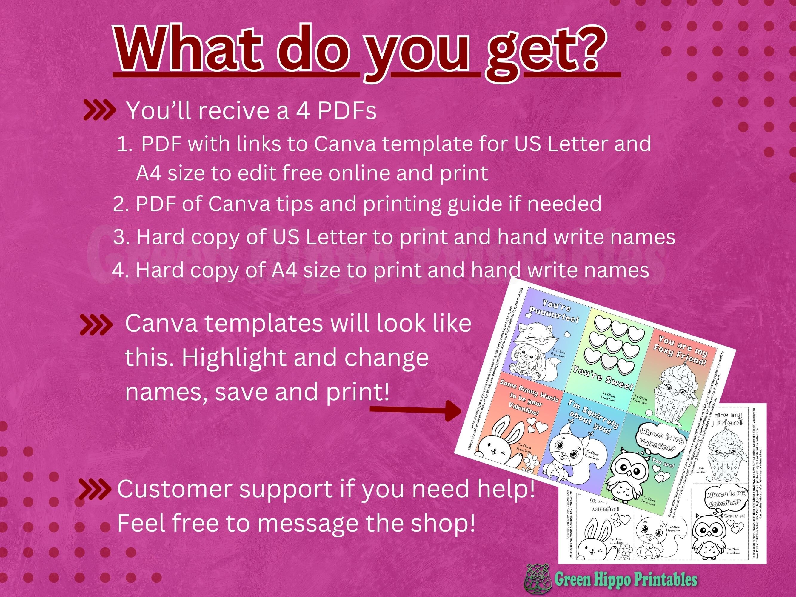 Editable Valentines Day Coloring Valentine Cards Printable Kids ...