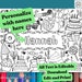 Personalized Birthday Coloring Placemat: Canva Editable (download ...