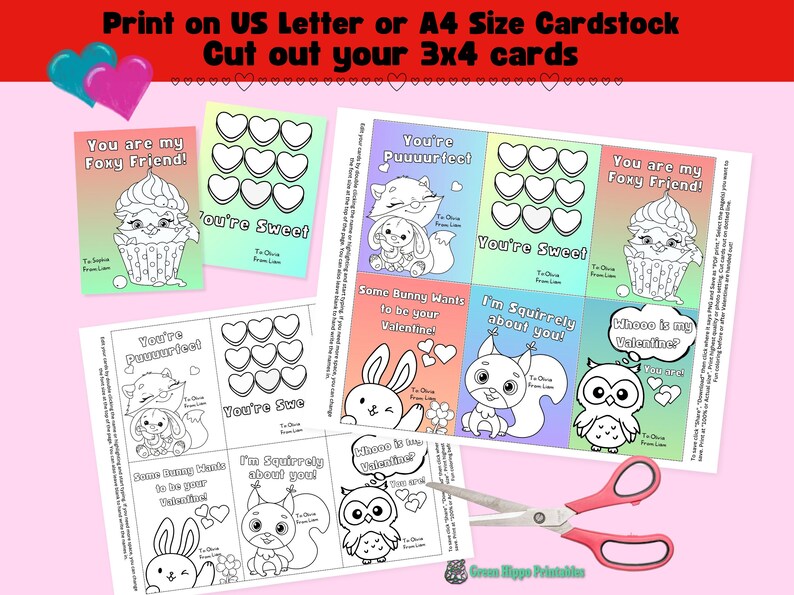 Editable Valentines Day Coloring Valentines Custom Coloring Kids ...