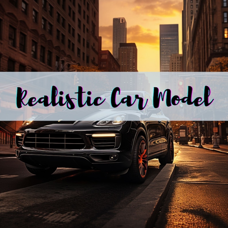 40 Realistic Car Models Midjourney Prompts T-shirts Design Poster Prompts Instant Download ...