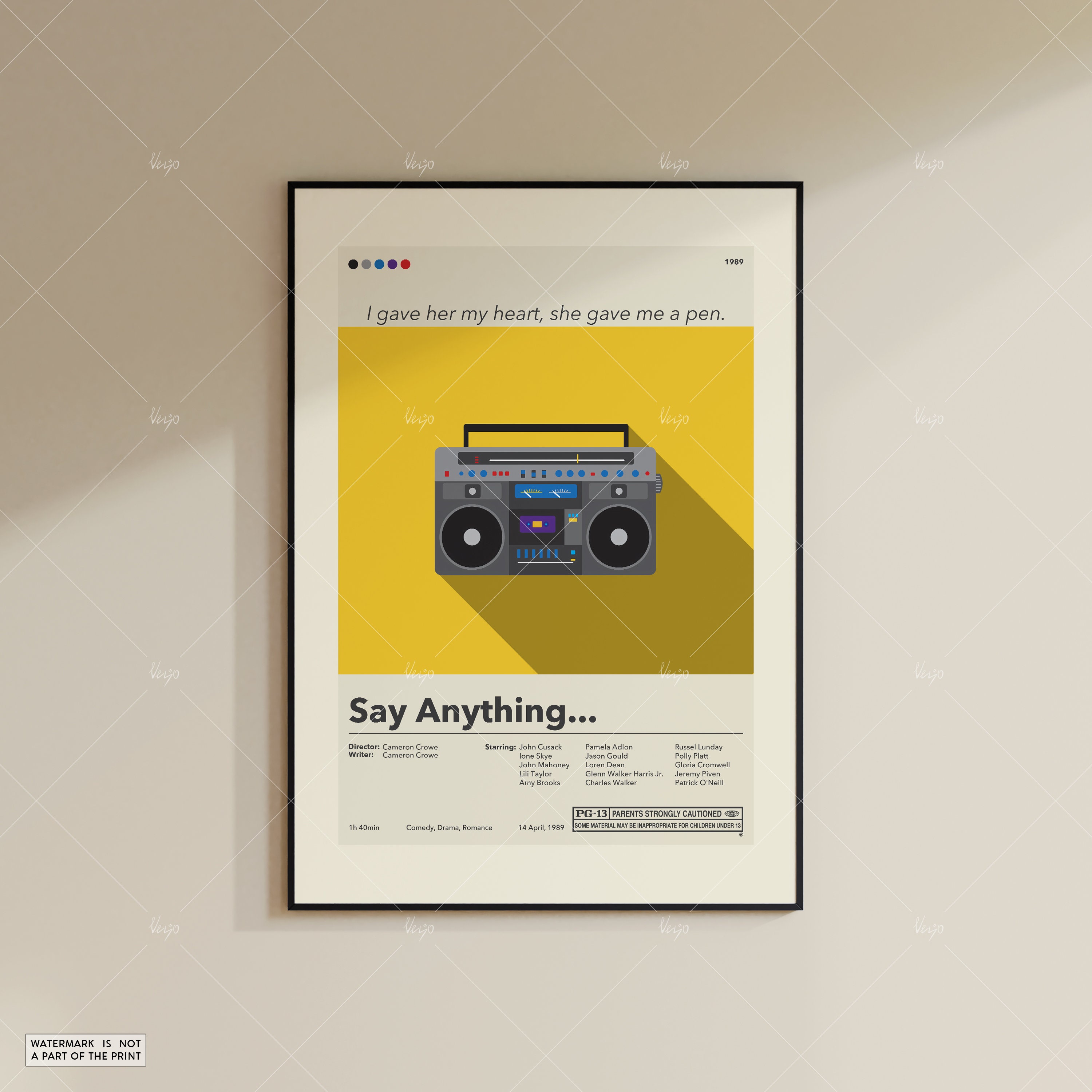 Say Anything Poster