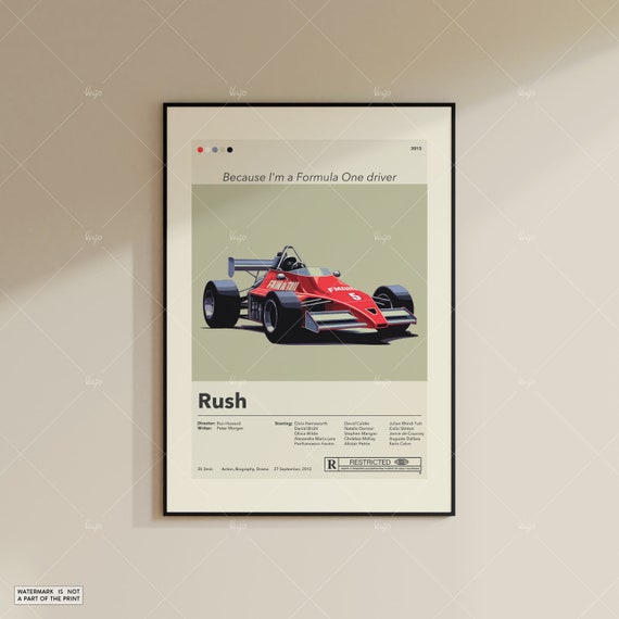 Rush Poster Ron Howard