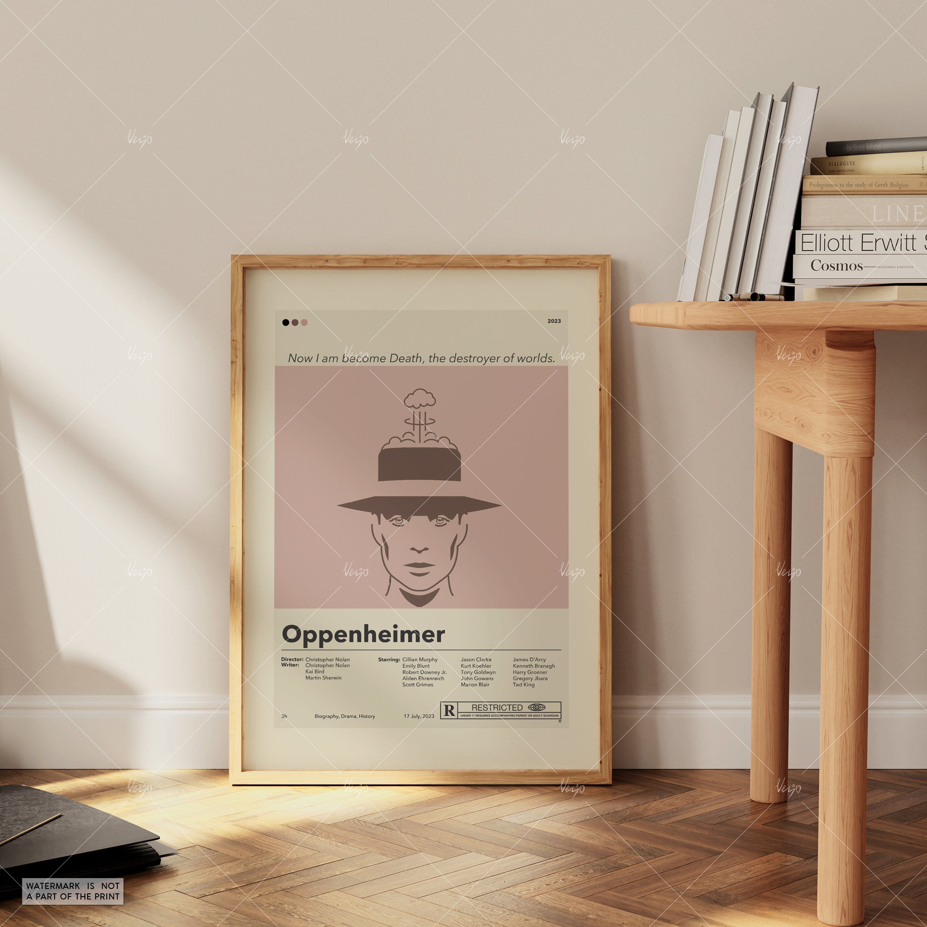 Oppenheimer Poster | Christopher Nolan