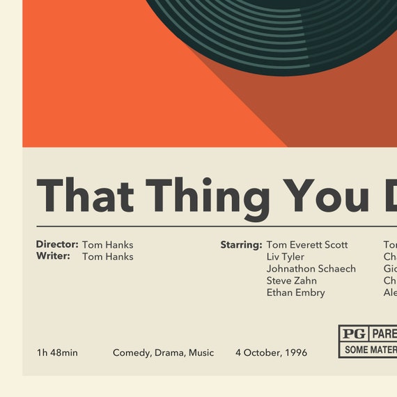 That Thing You Do Movie Poster