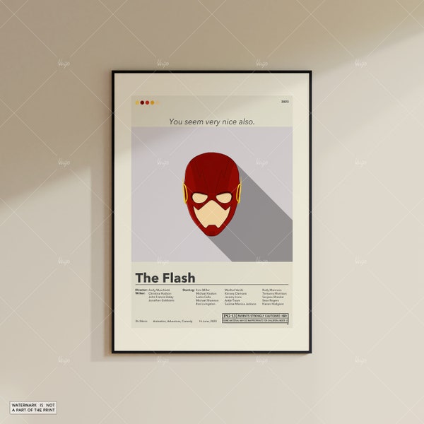 Flash Poster - Etsy