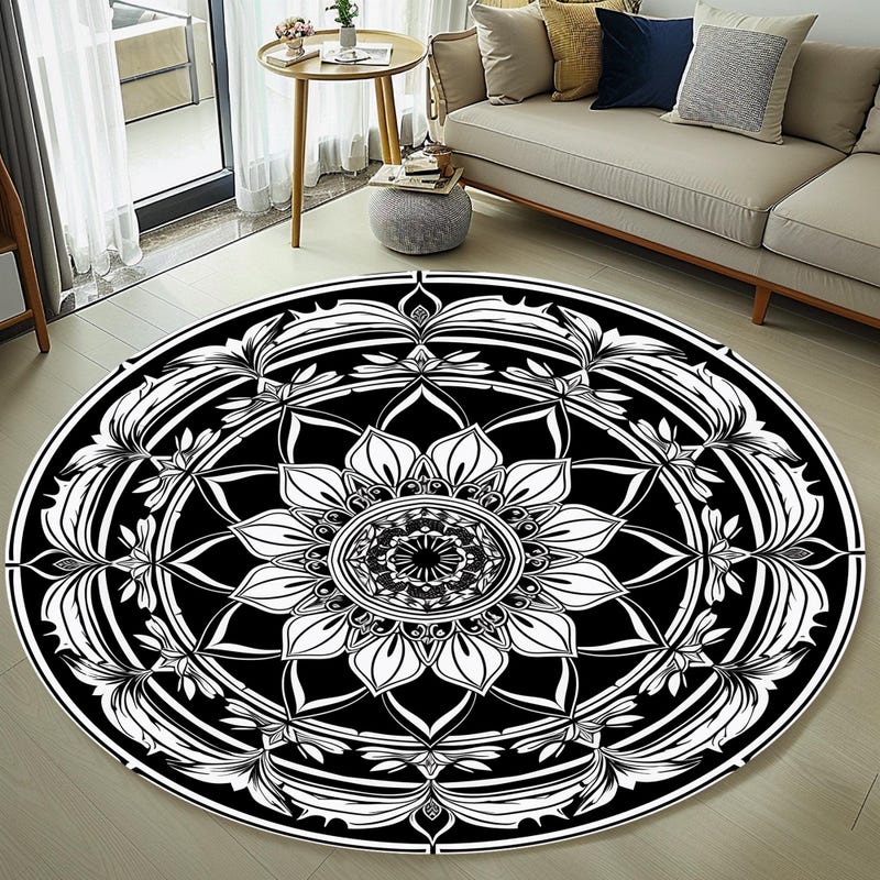 Mandala Rugs - Etsy