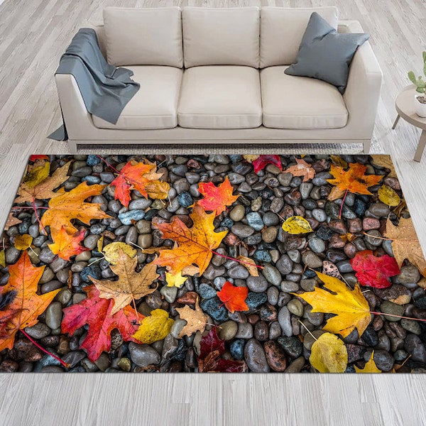 Leaf Rug - Etsy