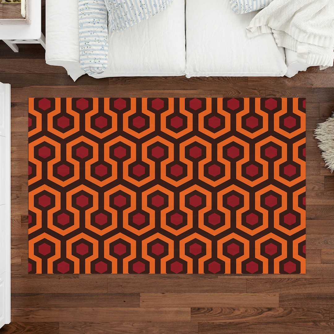 The Shining Overlook Hotel Carpet Area Rug the Shining Rug - Etsy