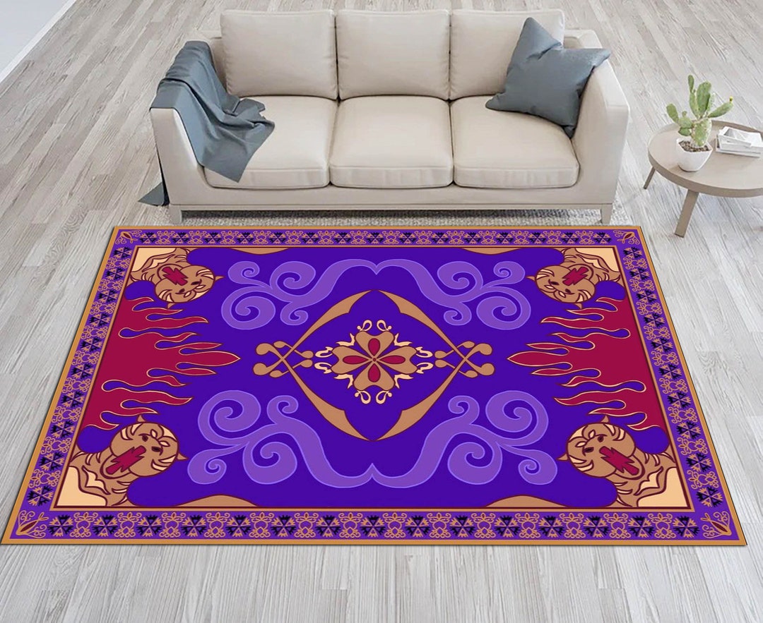 Aladdin Rug, Aladdin Magic Carpet, Fantastic Rug, Living Room Rug, Kids ...