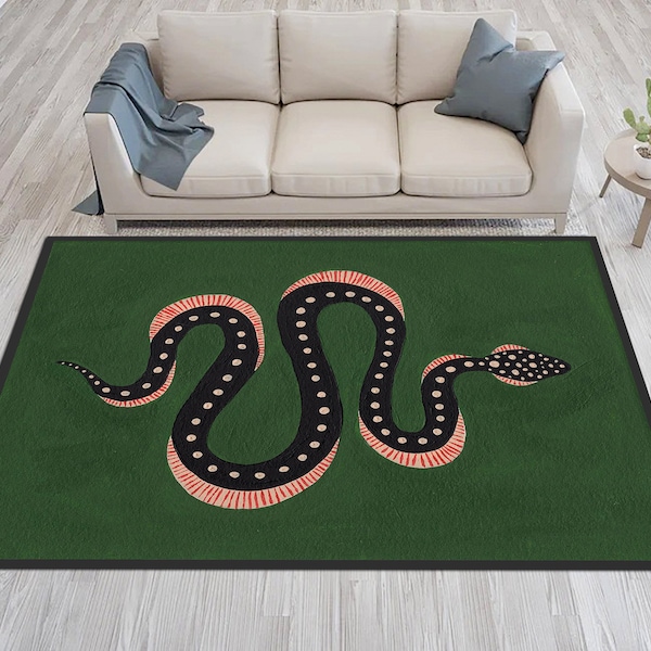 Snake Rug - Etsy