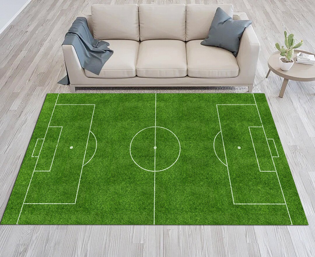 Green Soccer Field, Football Field Gridiron, Sport Rug, Sport, Fan Clup ...