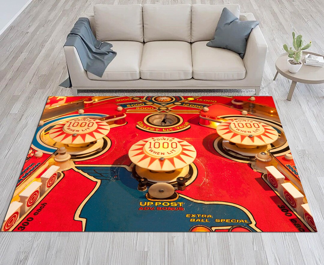 Pinball,pinball Playfield Rugs,pinball Rug,cool Rug,game Rug,fan Rug ...
