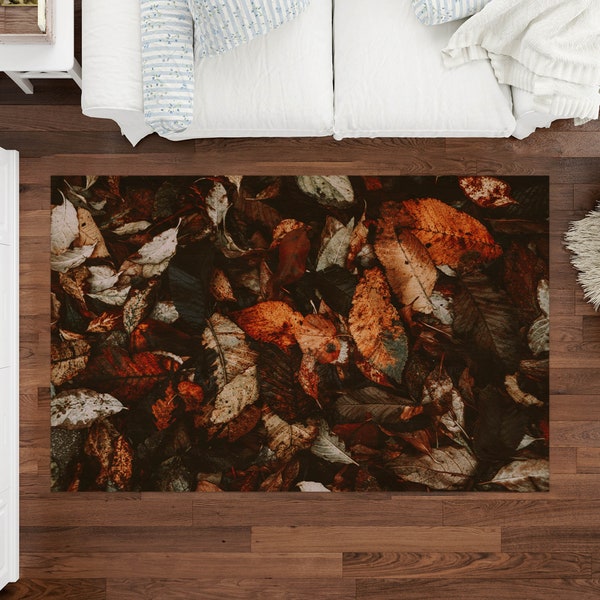 Leaf Rug - Etsy