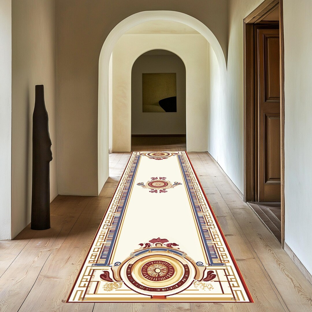 Greek Pattern Rug,greek Key Pattern Rug,greek Motifs Rug,greek Decor ...