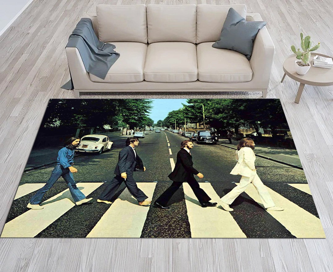 The Beatles Rug, Music Rug, Fan Rug, the Beatles Gift Rug, Best Selling ...