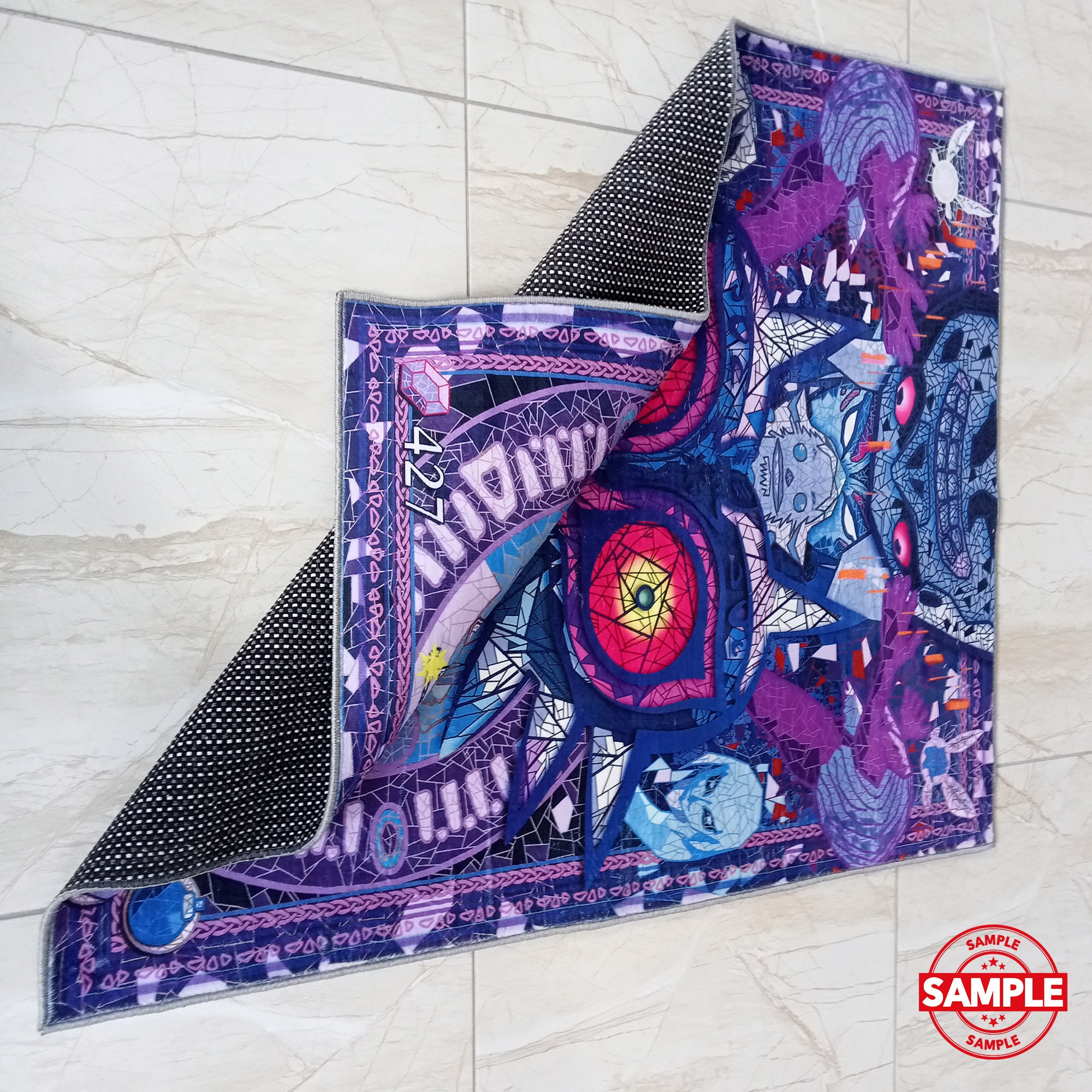 Retro Rug, Retro Groovy Rug, Groovy Patterned Rug, Hippie Rug, Modern ...