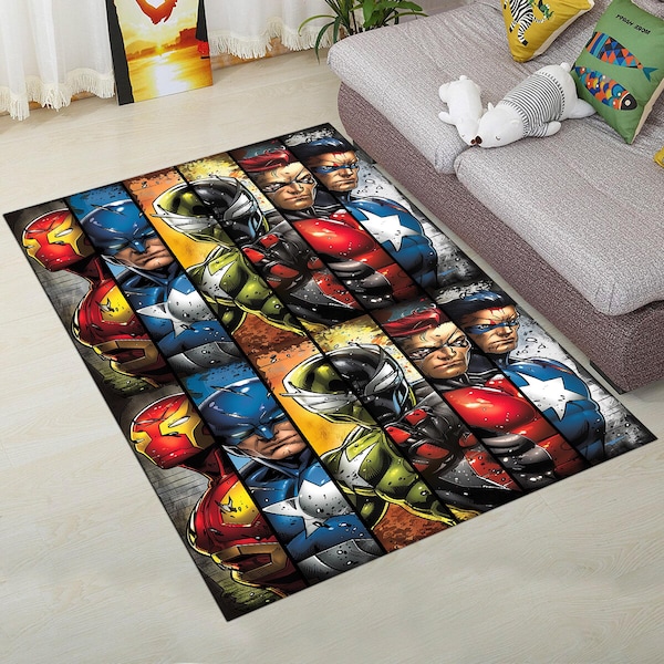 Avengers Rug - Etsy
