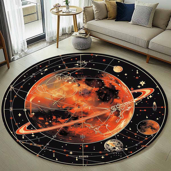Constellations Rug,map Rug Astronomy Constellation Rug Chart Rug ...