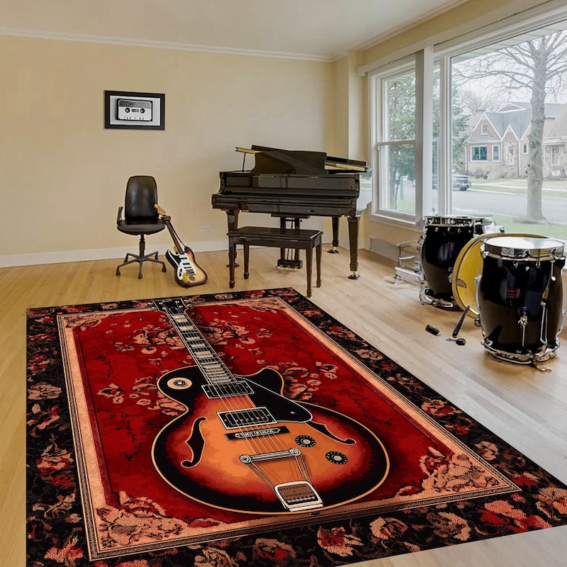 Music Themed Carpet - Etsy