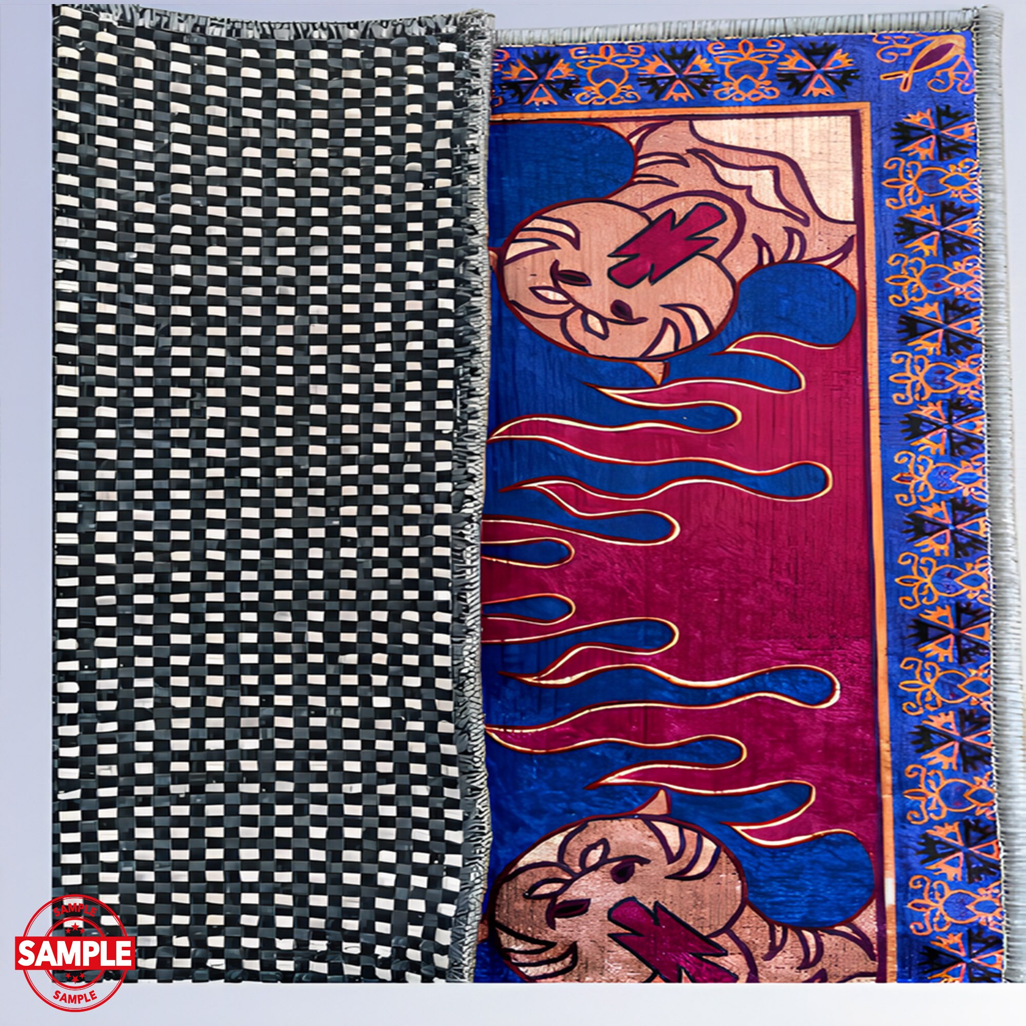 Supernatural Rug, Supernatural Devil's Trap Rug, Pentacle Symbol Rug ...