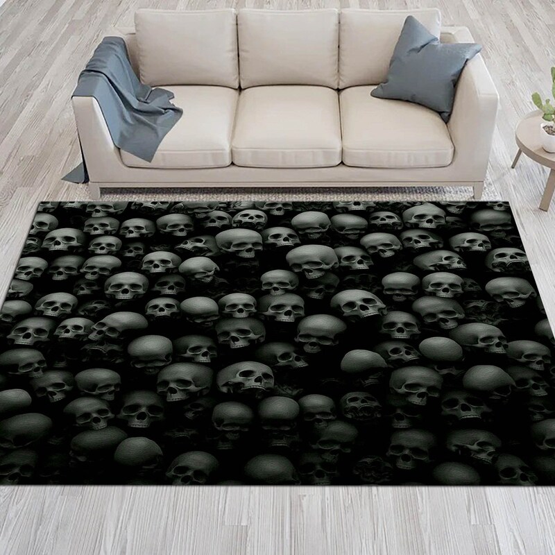 3d Skull Rugs - Etsy