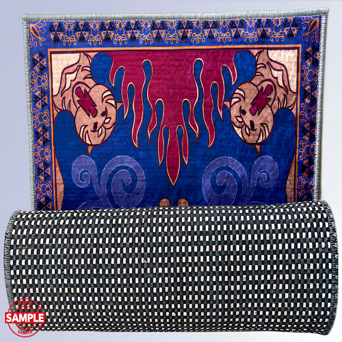 Supernatural Rug, Supernatural Devil's Trap Rug, Pentacle Symbol Rug ...