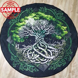 Tree of Life, Tree of Life Rug, Tree of Life Round Rug, Tree of Life ...