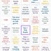 Mindfulness BINGO Game - 20 Player - School Counseling Activity ...