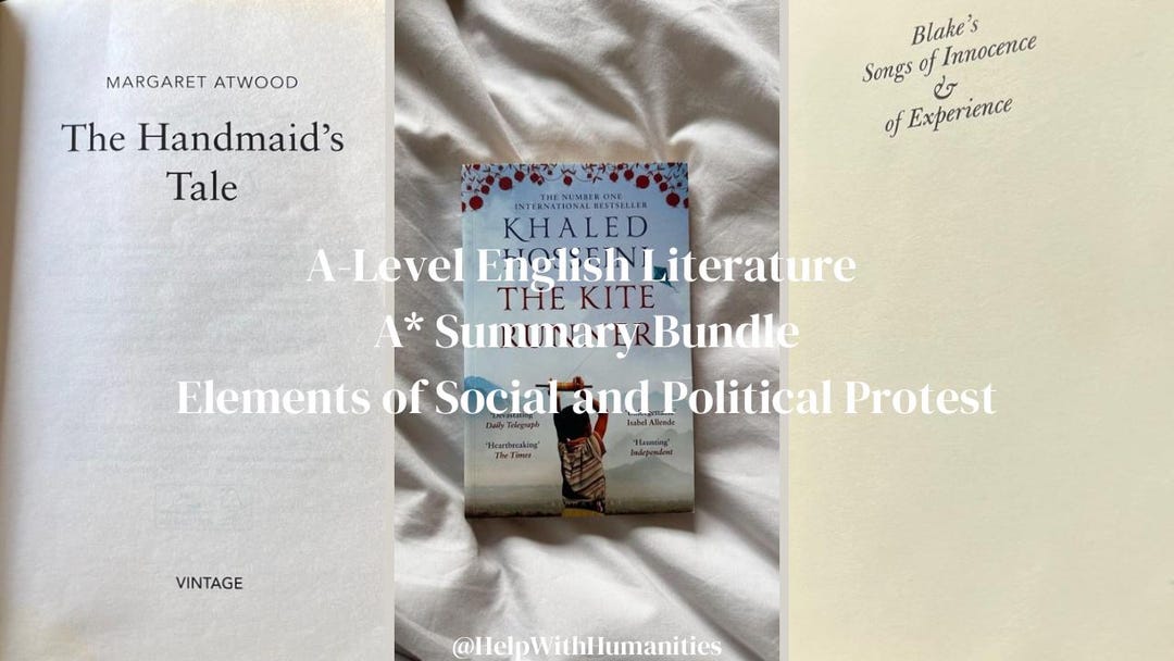A Summary Bundle: Elements of Social and Political Protest AQA A-level ...