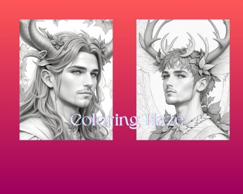 Mystic Men:explore the Realm of Mythical Male Fairies.adult - Etsy