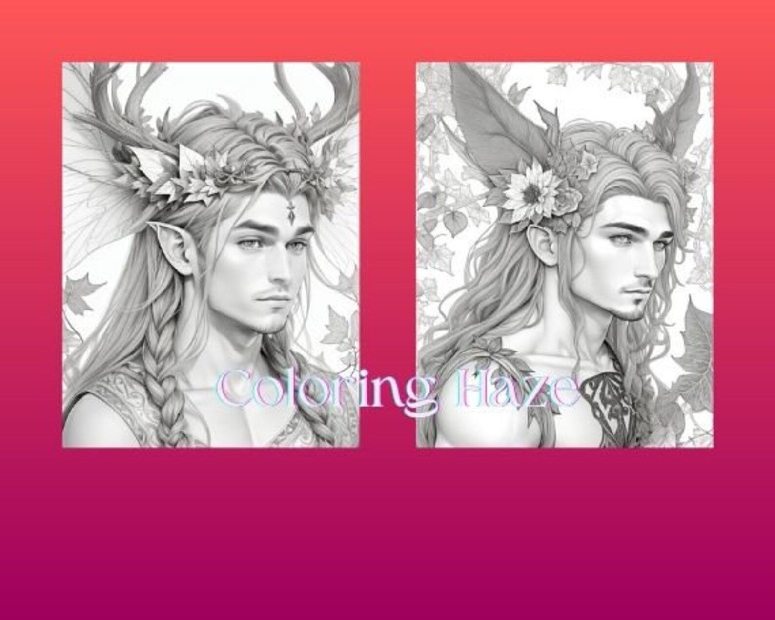 Mystic Men:explore the Realm of Mythical Male Fairies.adult - Etsy