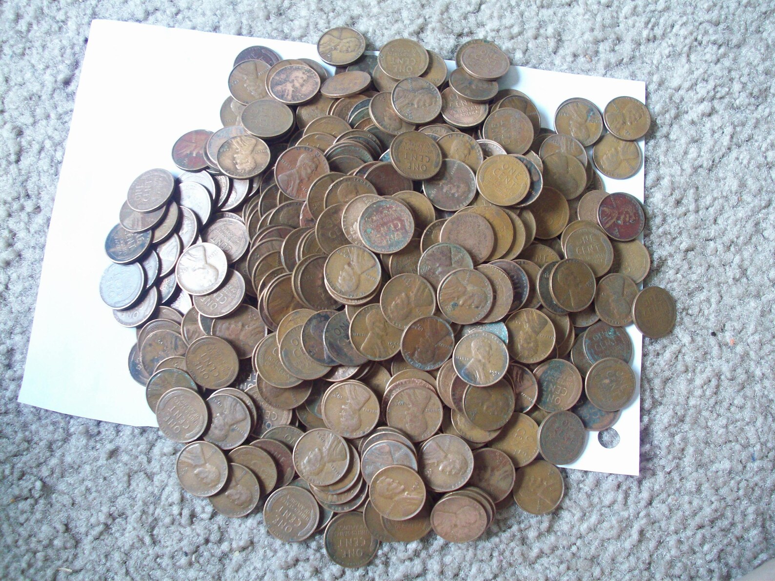 Lot of 500 Wheat Pennies 1940 to 58. All S Mint Marks - Etsy